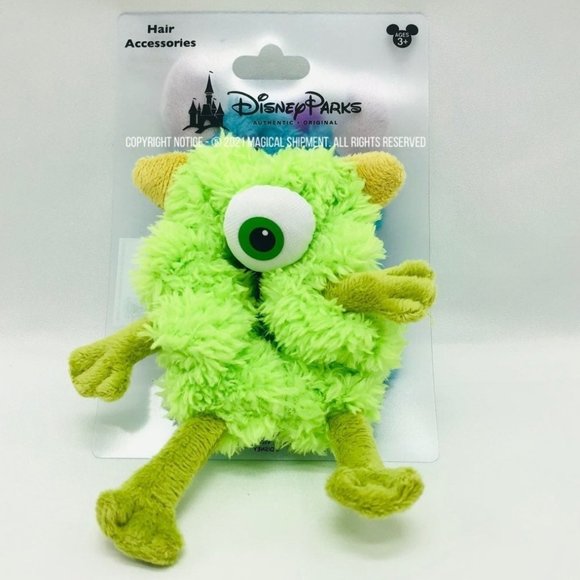 Disney | Accessories | Disney Parks Hair Scrunchie Set Mike Sulley ...